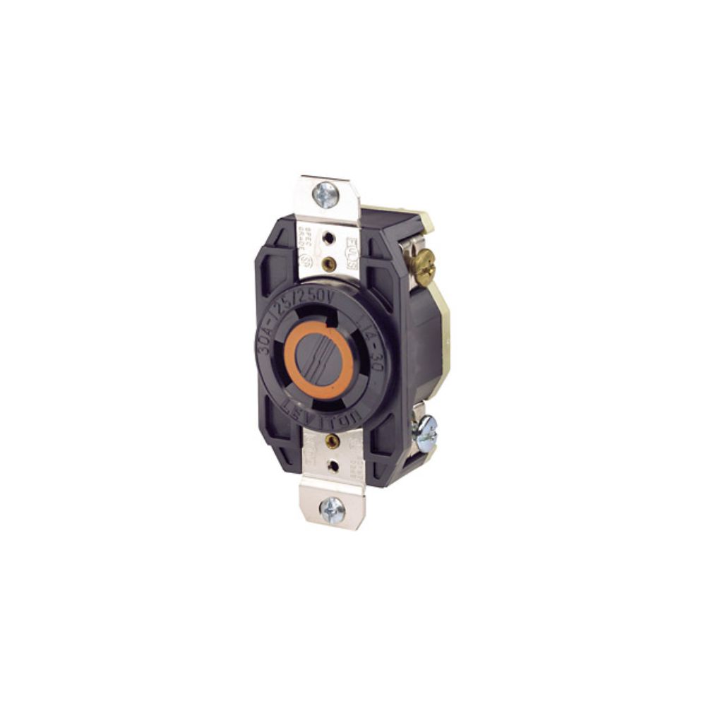 Leviton 20 Amp 250-Volt 3-Phase Flush Mounting Grounding, 45% OFF