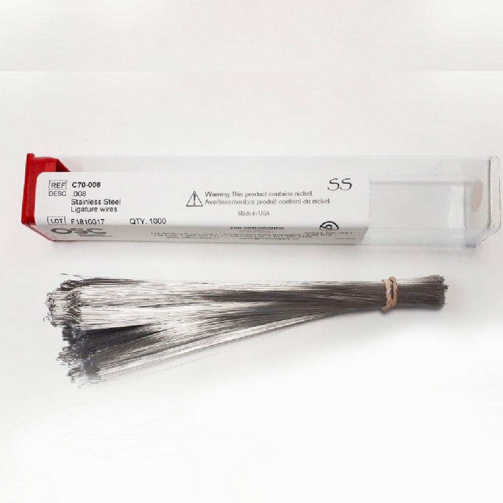 .010 Ligature Wire (1000/Tube) Orthodontic Supply of Canada Inc.