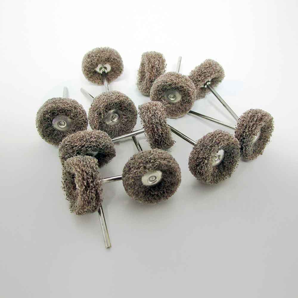 Scotch Brite Polishing Brush Coarse (Brown) (12/Pack)