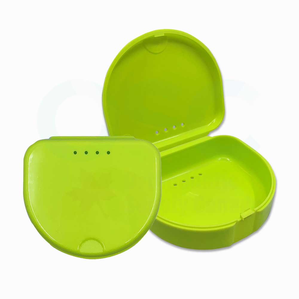 New Age Lime (neon) Slim Line Retainer Case (120/Pack)
