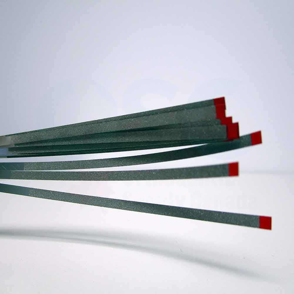 Diamond Strip Single-Sided Fine Red (10/Pack)