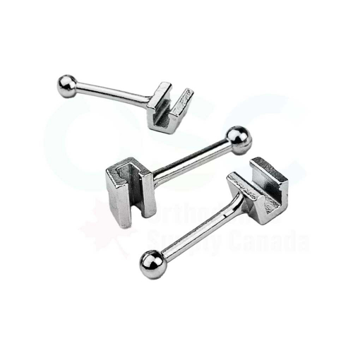 .022 SS Split Crimp Ball Hook Straight (20/PK))