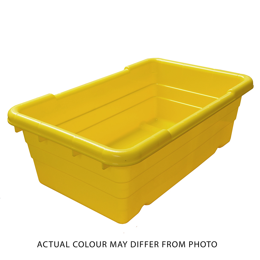 Food Box 26.5 x 15.5 x 8" Yellow | Food Supplies Distributing