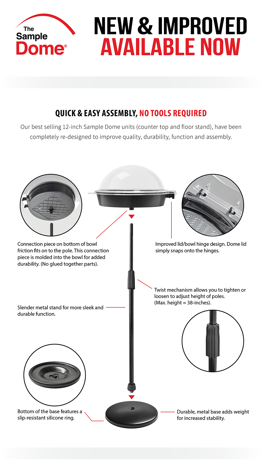 New Sample Dome | Food Supplies Distributing