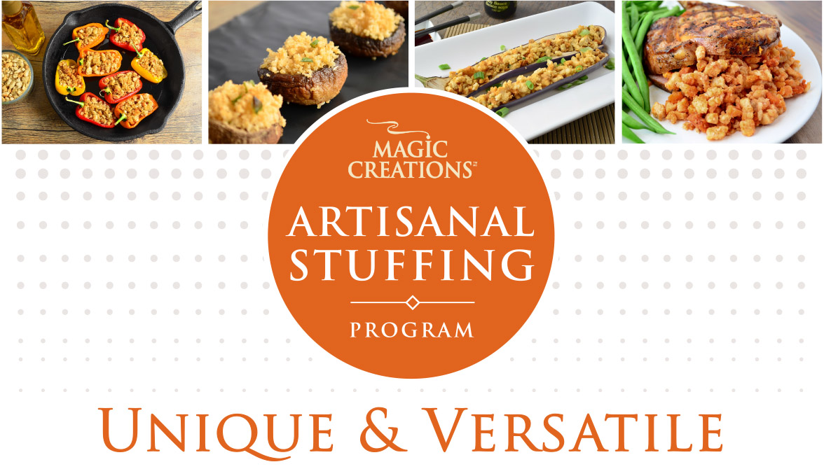 Magic Creations Stuffing Program | Restaurant Food Supplier | Food ...
