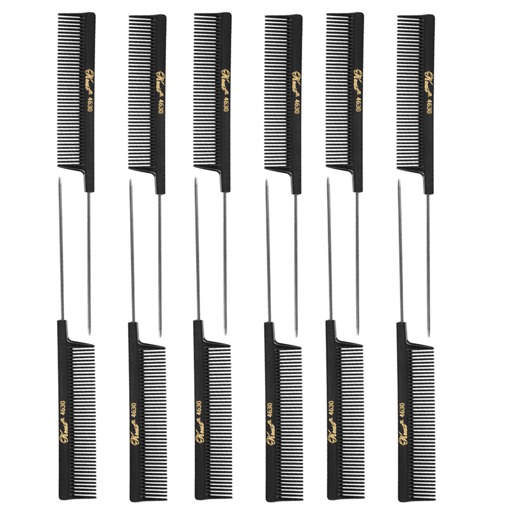 Krest Coarse Steel Pin Tail Comb DZ #4630 4630BXC 02027