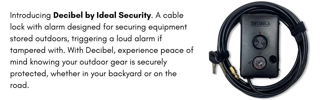 Decibel Cable Alarm | Ideal Security Inc