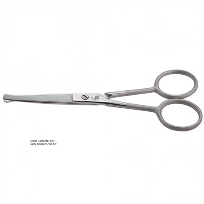 MBI-514 Safety Scissor CVD 4.5"