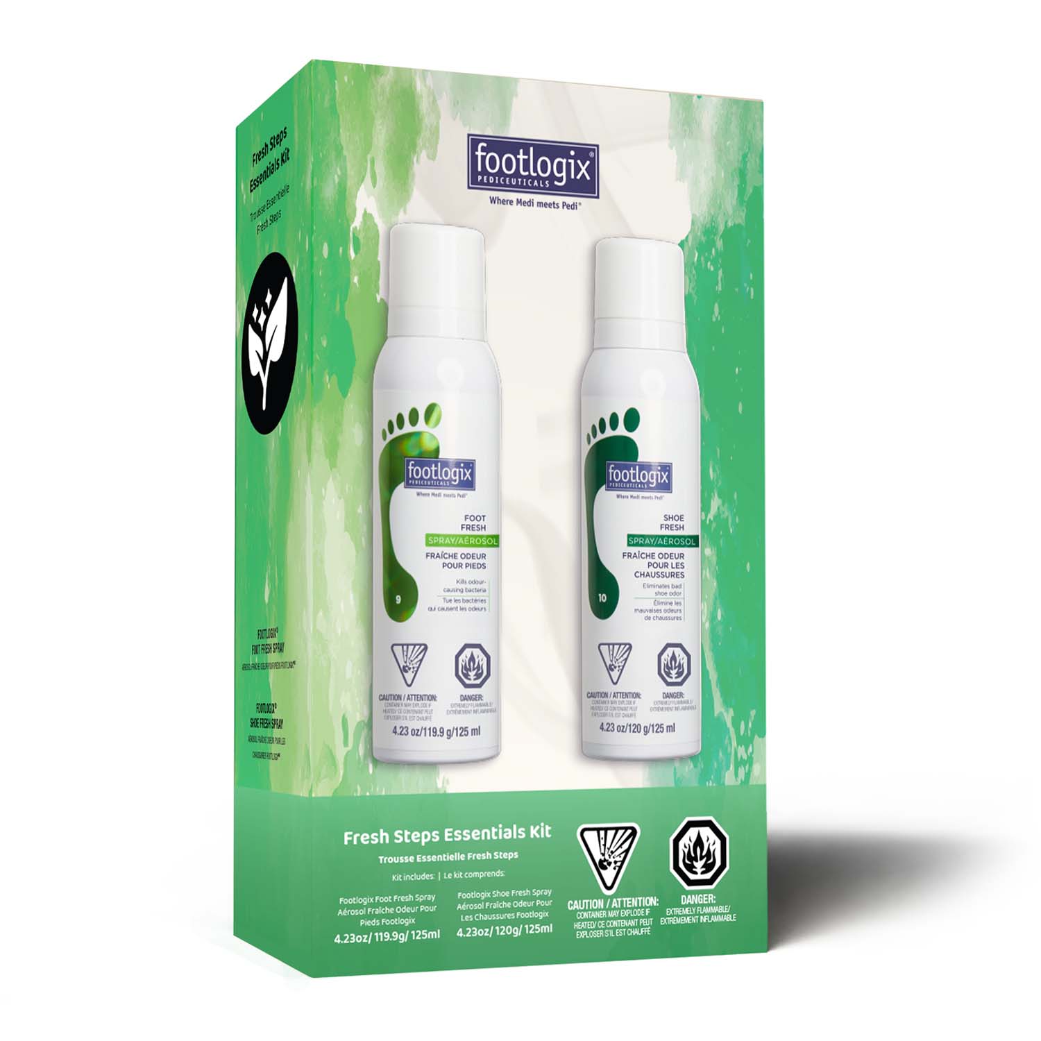 Footlogix Fresh Steps Essential Promotion 2PK Kit 01660