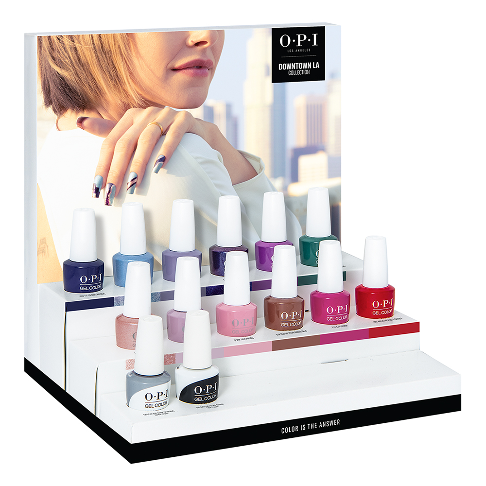 OPI Gelcolor The Downtown LA 14Pcs Counter Display GC314