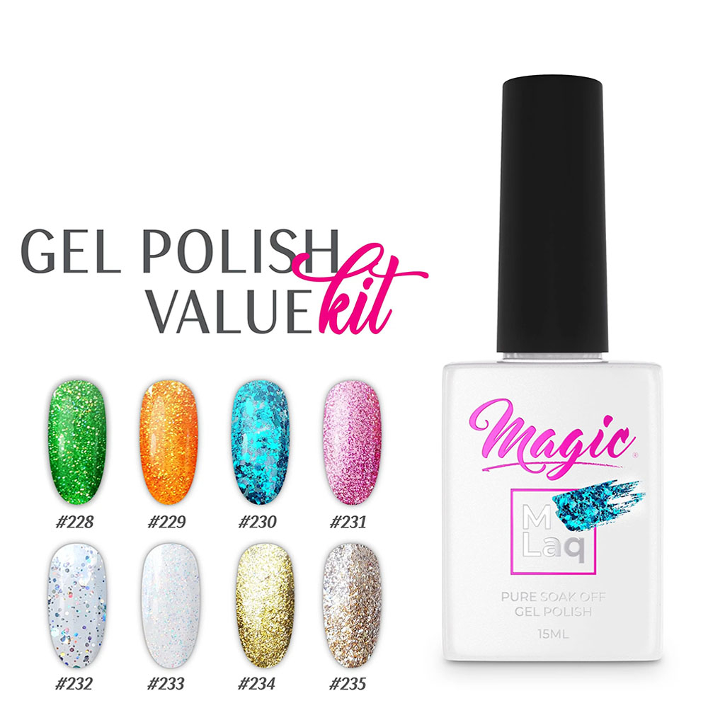 Magic Gel System Gel Polish Value Kit - At The Sea 47266