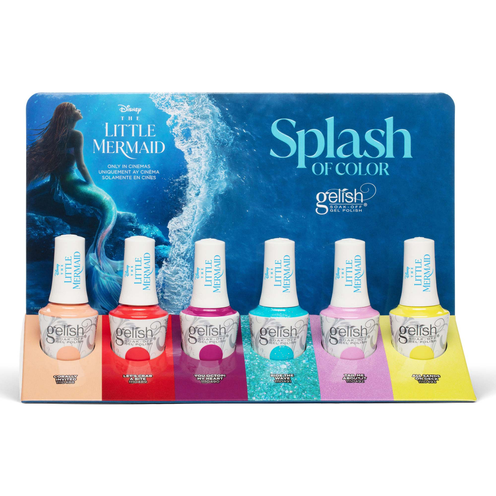 Gelish The Little Mermaid 6PC Collection 1130064