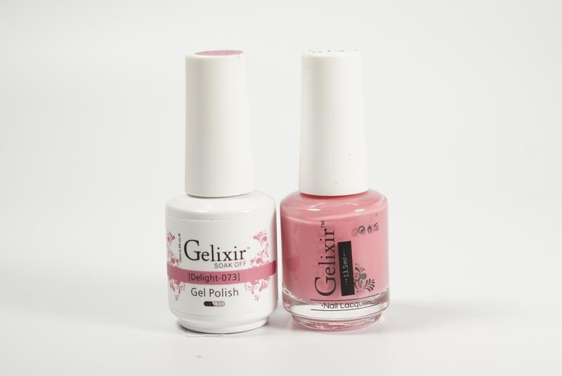 Gelixir Soak Off Gel All In One Set- Delight GX073