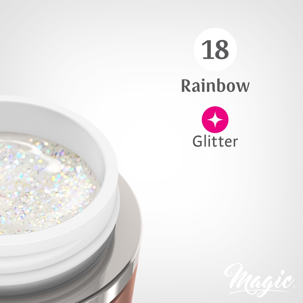 Magic Gel Paints - Rainbow #18 5ml 36832