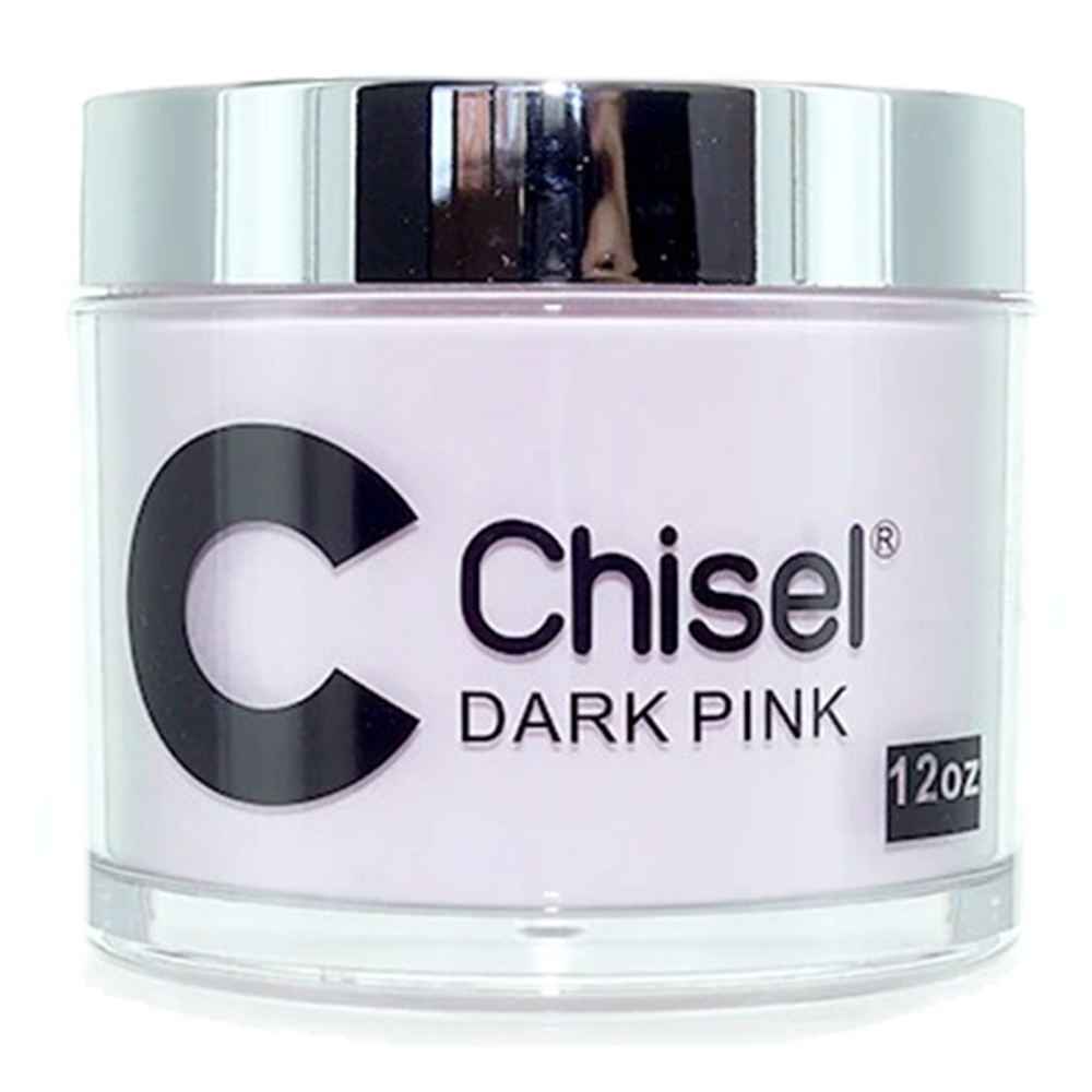 Chisel Dip Powder Dark Pink Refill 12 oz #17065/20544