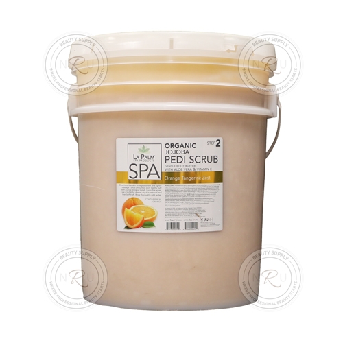 La Palm Pedi Scrub 5G - Orange Tangerine Zest LP157