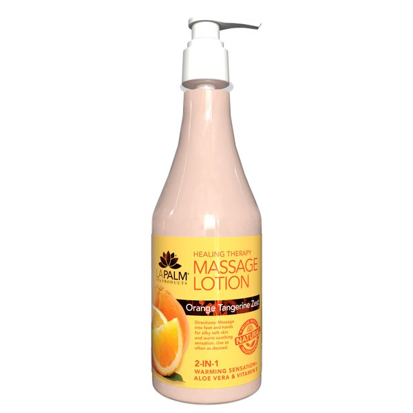 La Palm Healing Therapy Massage Lotion Orange Tangerine Zest