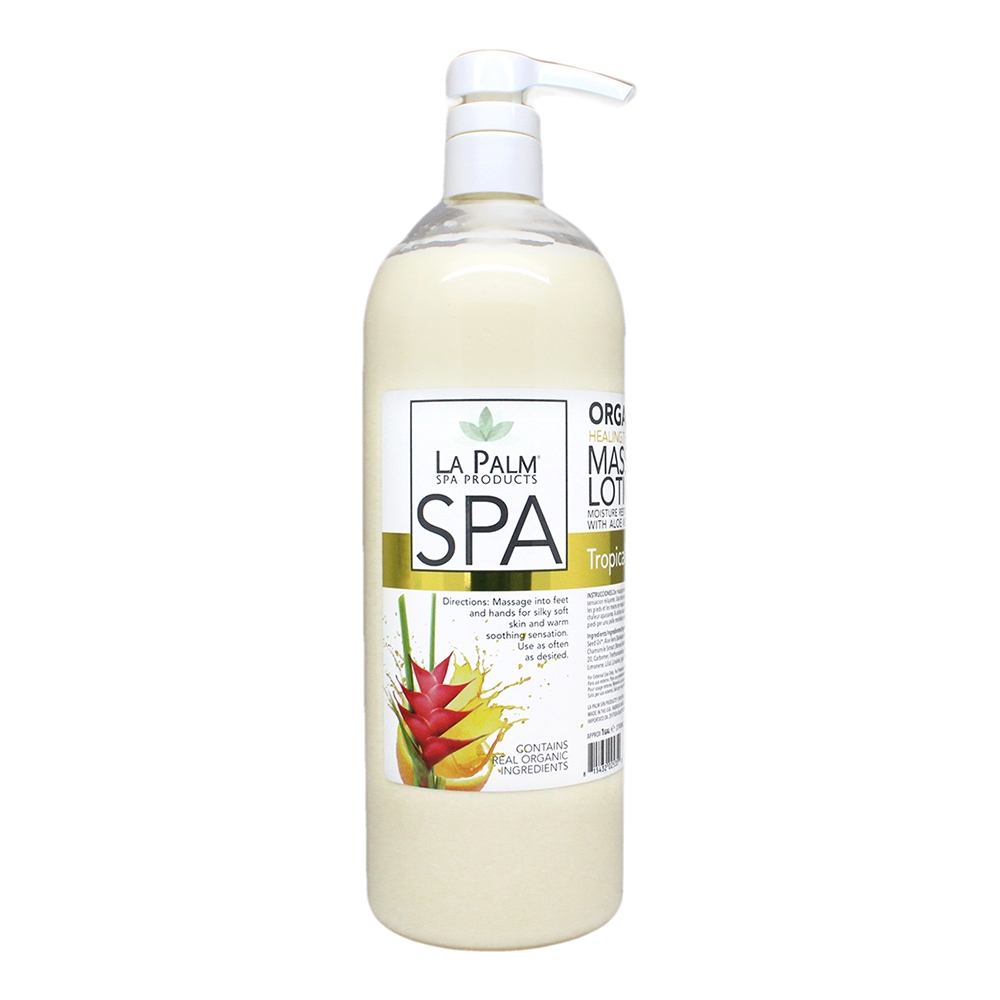 La Palm Healing Therapy Massage Lotion Tropical Citrus