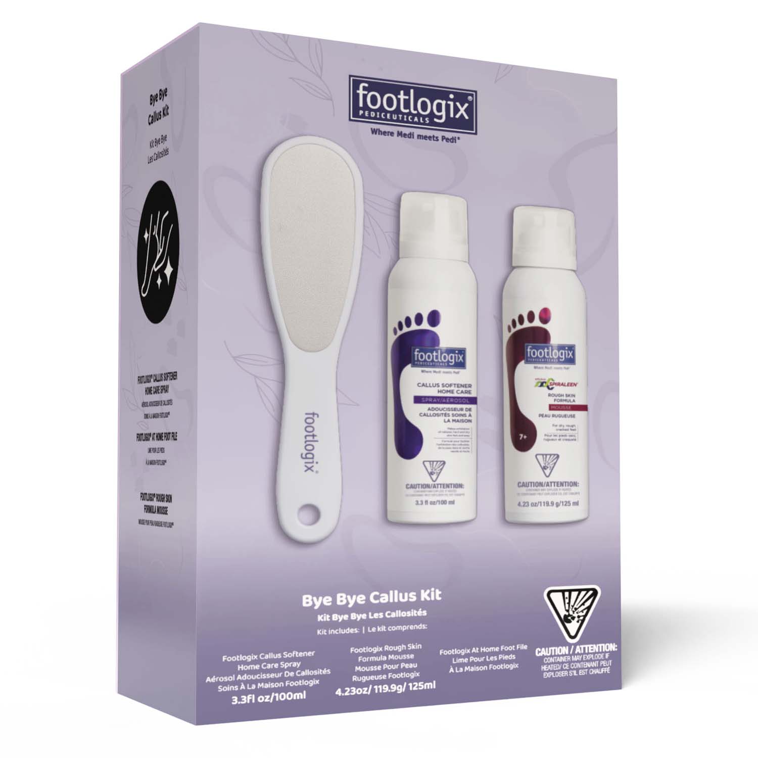 Footlogix Bye Bye Callus Kit 01663