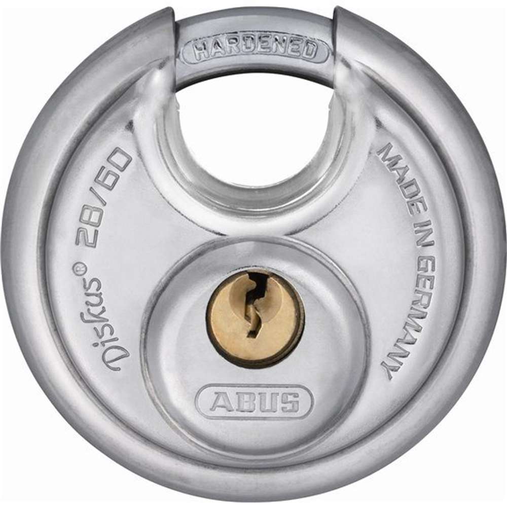 Abus Lock 28/60 B KD Diskus Padlock 2-3/8" Width Buffo Disku