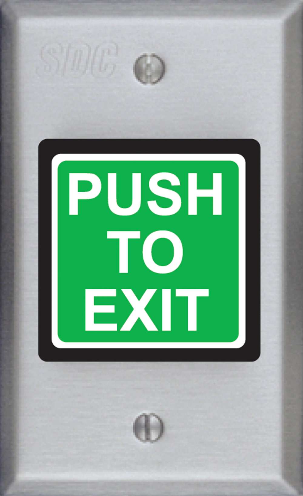 SDC 422U Push Button Sngl Gang Momentary (MO) SPDT