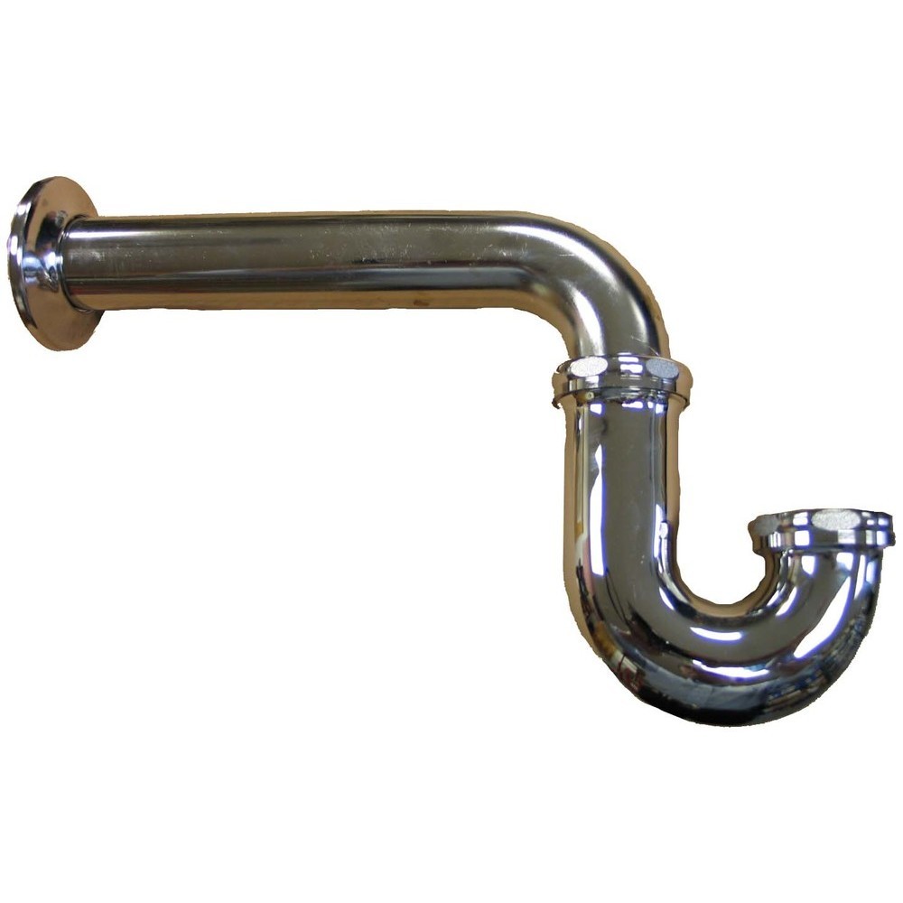 1 1/2" CP Cast Brass "P" Trap L/CO | American Plumbing Products Online