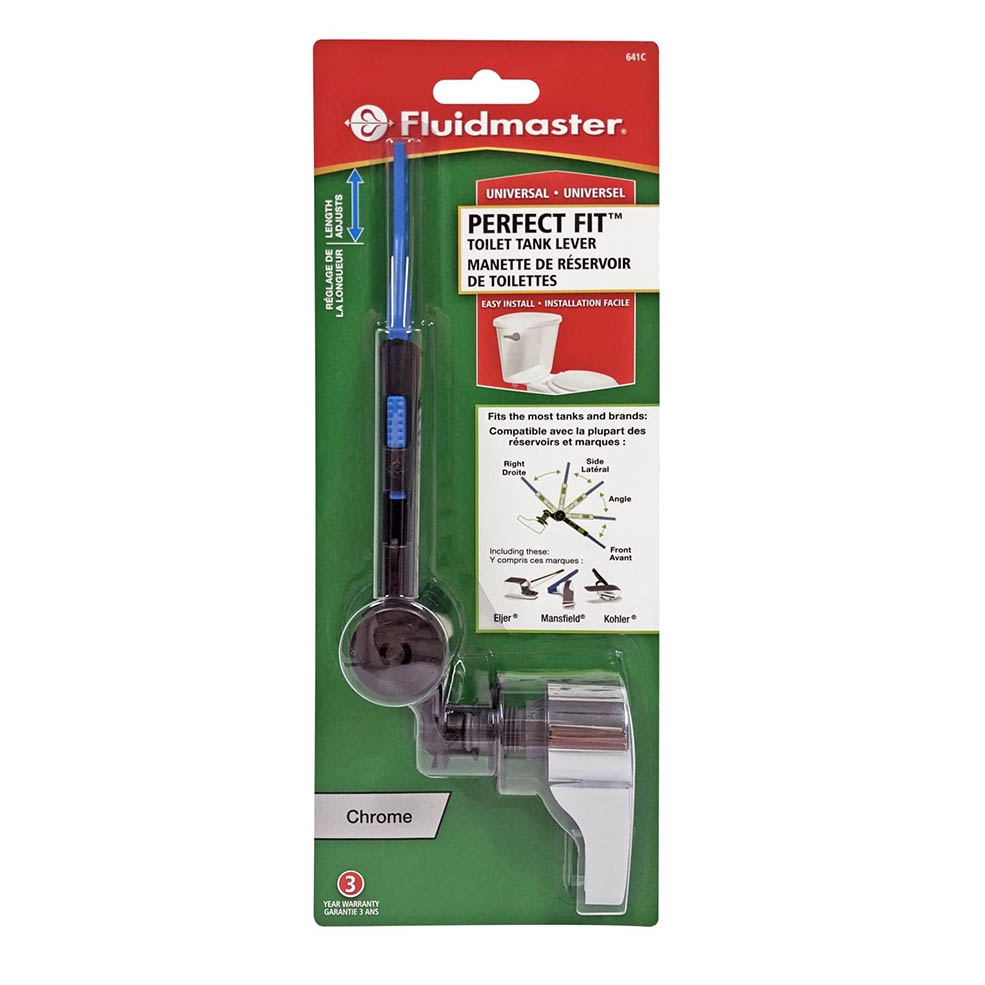 Fluidmaster Perfect Fit Tank Lever-Chrome | American Plumbing Products ...