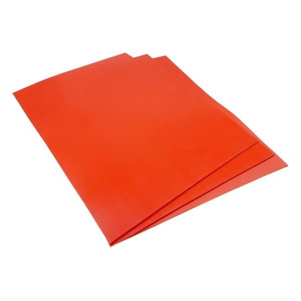 12" x 12" Red Rubber Square, 12/Pkg | American Plumbing Products Online