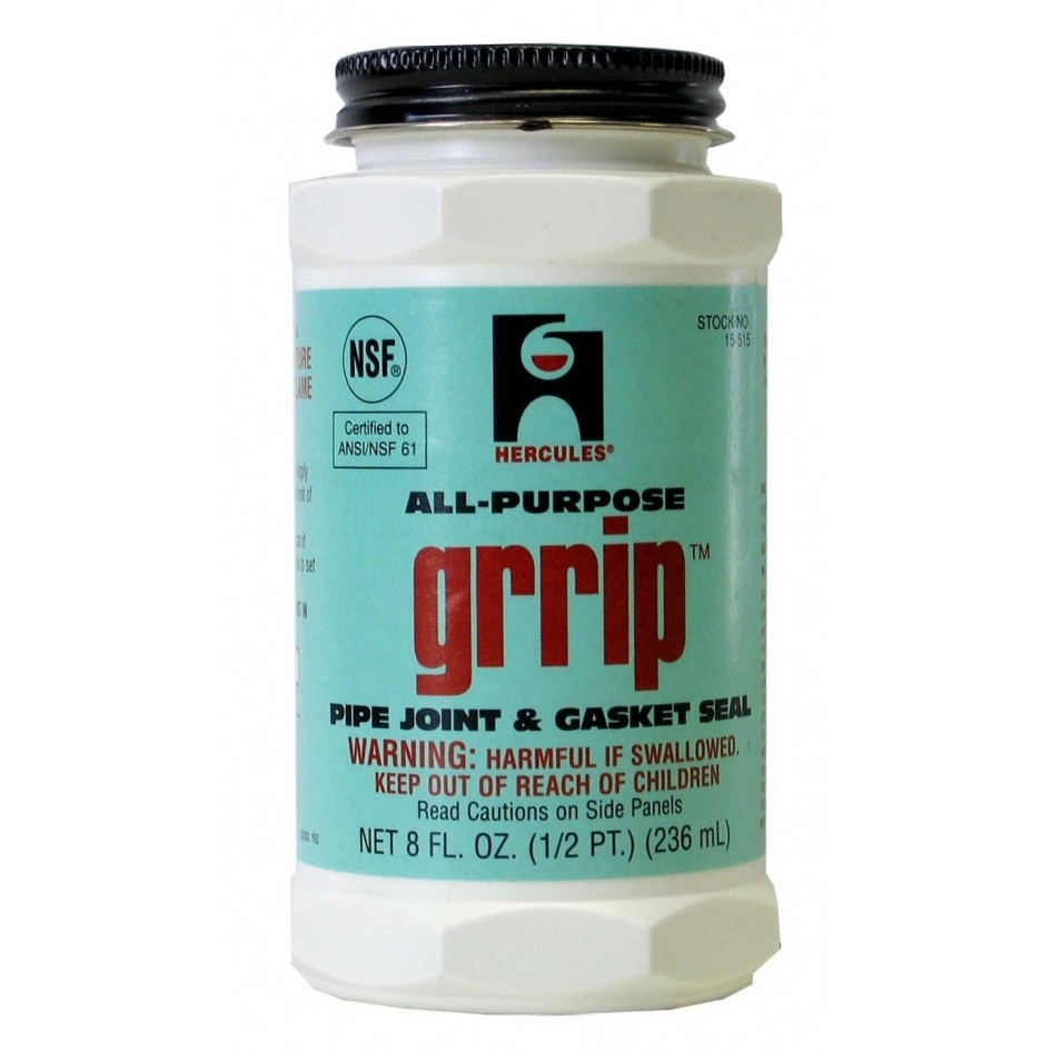 Hercules Grrip Seal, 8 Oz | American Plumbing Products Online