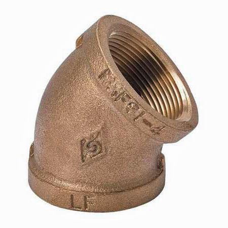 1 1/4" Brass 45 Elbow | American Plumbing Products Online