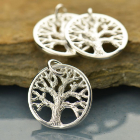 Tree Charm & Tree Pendants for Tree Jewelry | Nina Designs