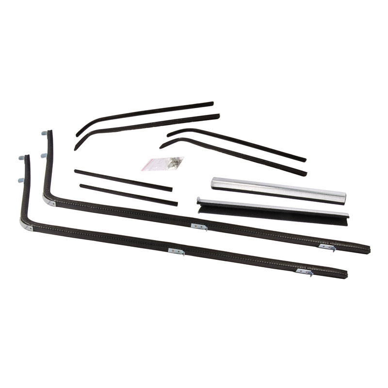 Door Glass Anti-Rattler Kit - Coupe & 4 Door Front - 1940 Ford Cars