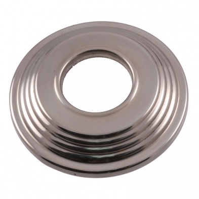 Door Handle & Window Crank Escutcheon - Chrome - 1940 Ford Cars