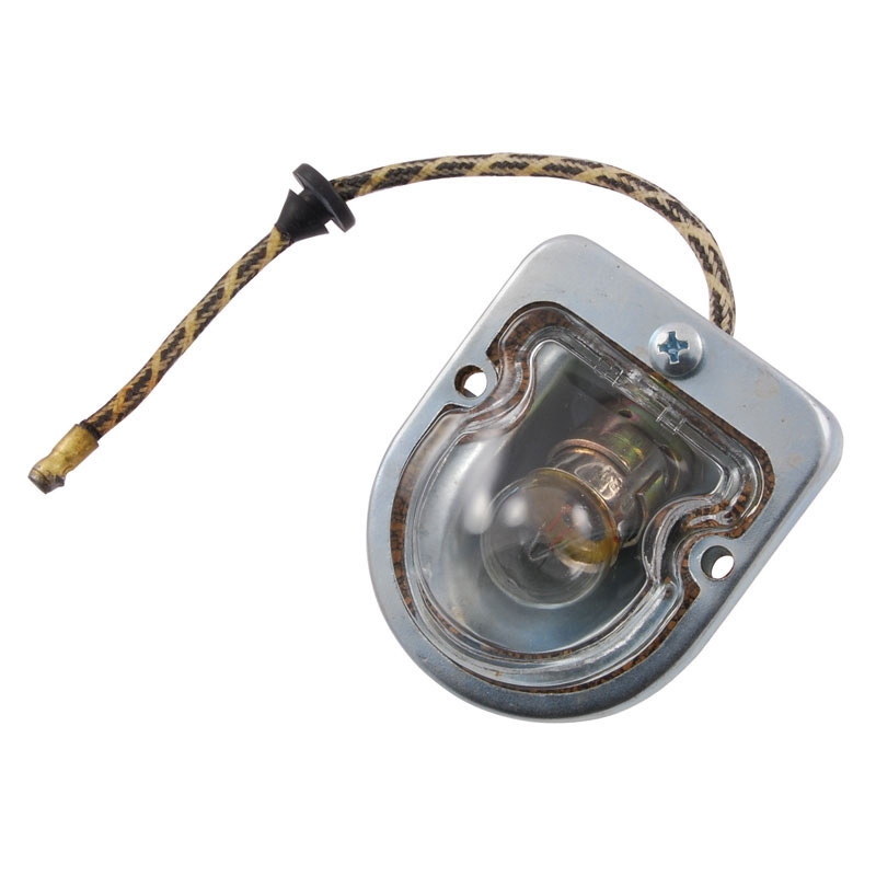 Rear License Plate Lamp Assembly - 1949-51 Ford & Mercury Car