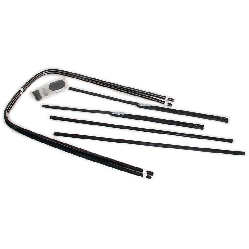 Door Glass Anti-Rattler Kit - 2 DR Sedan & Sedan Coupe - 1946-48 Ford Cars