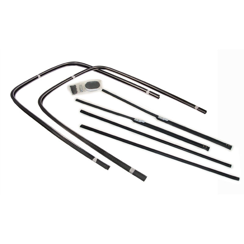Door Glass Anti-Rattler Kit - Business Coupe & 4 DR Front - 1946-48 ...