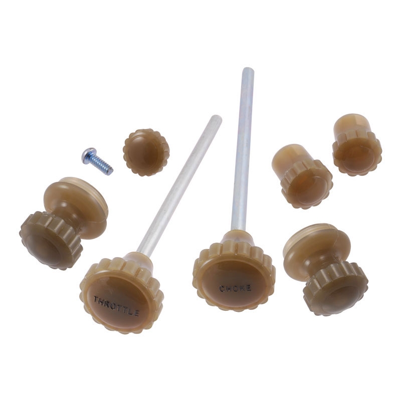 Dash Knob Set - Light Brown - Standard - 1937 Ford Cars | Dennis Carpenter