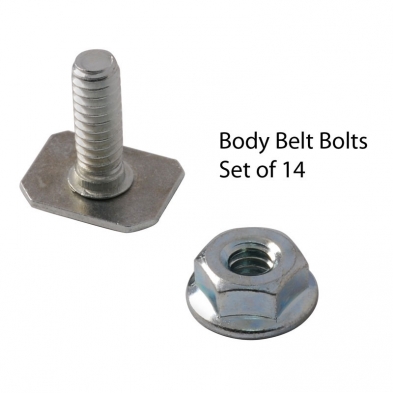 Body Belt Retainer Set - 1938-39 Ford Cars | Dennis Carpenter