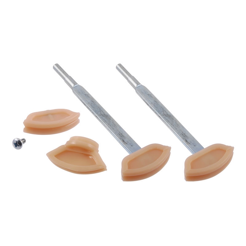 Dash Knob Set - Ivory Pink - 1938 Ford Cars | Dennis Carpenter