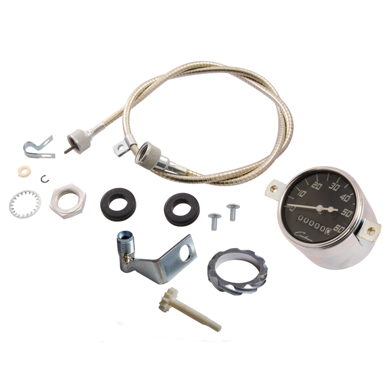 Eagle Speedometer Kit - Small Hub - 60 MPH - 1955-58 Cushman Scooter