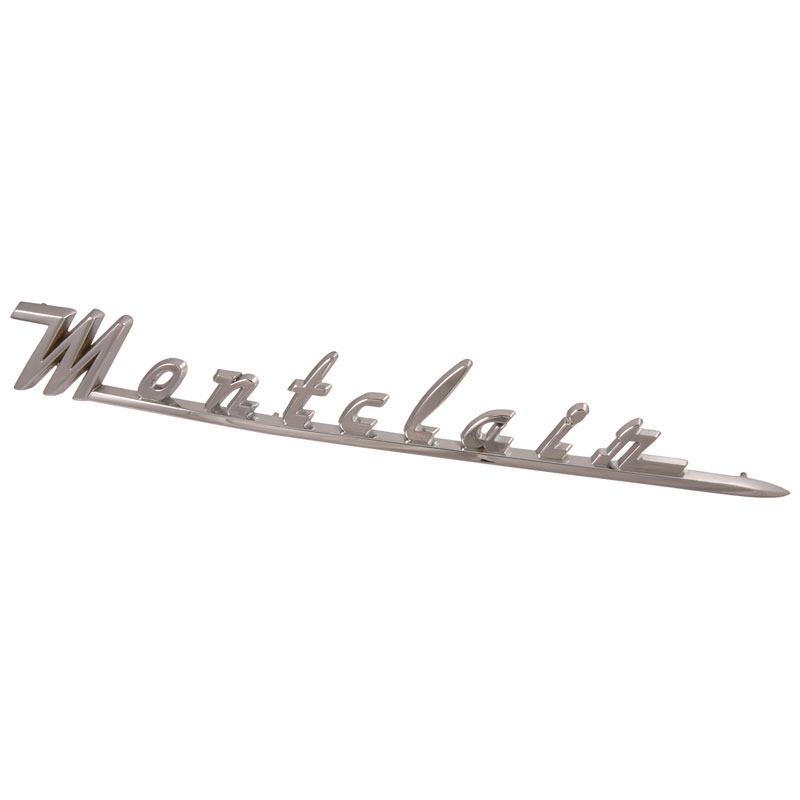 Fender Script - Chrome - "Montclair - 1955-56 Ford Cars | Dennis Carpenter