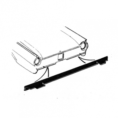 Stone Deflector Seal - 1962 Ford Cars | Dennis Carpenter