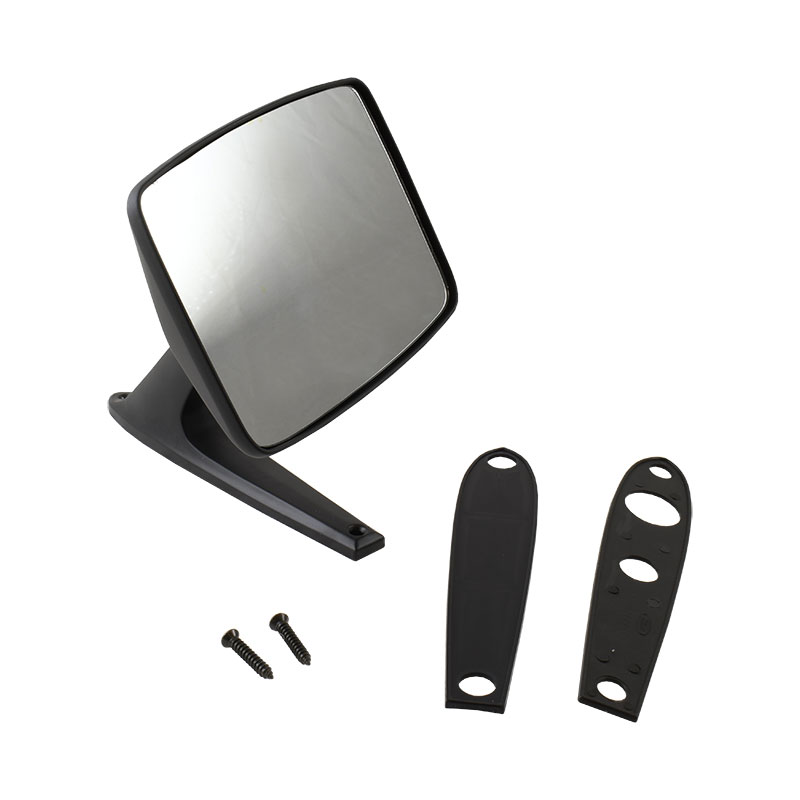 Outside Rearview Mirror - Satin Black - 1966-79 Ford Trucks | Dennis ...