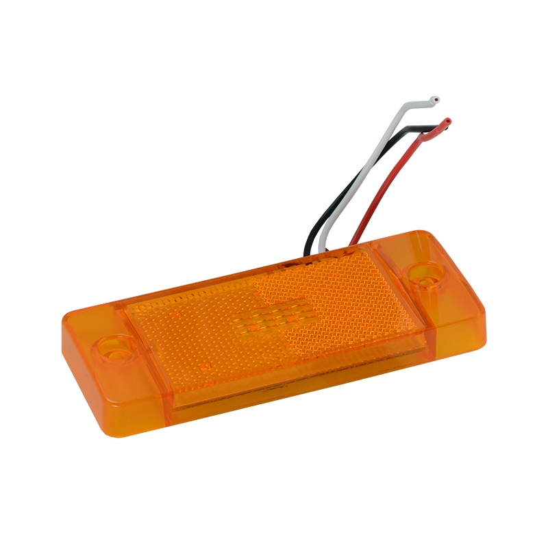 Front Fender Side Marker Lamp - Amber - RH or LH - LED - 1970-77 Bronco