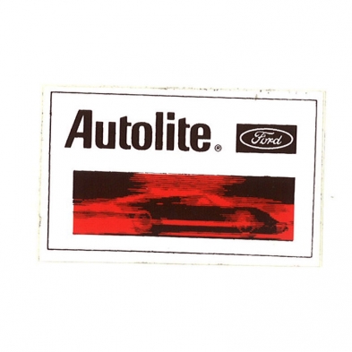 Decal - Autolite GT40 - 1960-70 Ford Cars | Dennis Carpenter