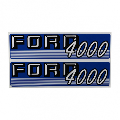 Restoration Decal Kit - 4000 Gas - 1960-64 Ford Tractor | Dennis Carpenter