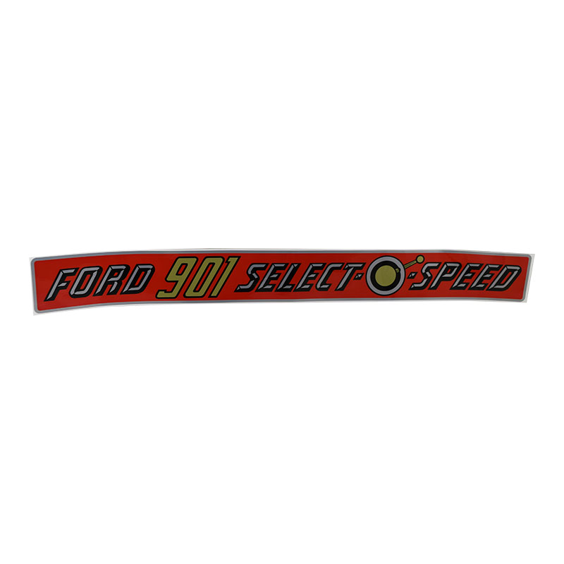 Restoration Decal Kit - 901 - Select-O-Speed - 1958-62 Ford Tractor
