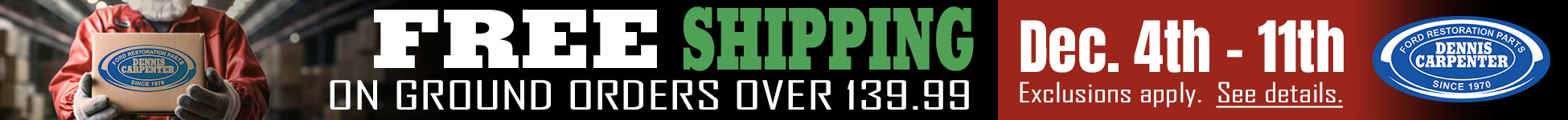 Dash Dennis Carpenter Ford Restoration Parts for Trucks, Broncos, Cars ...