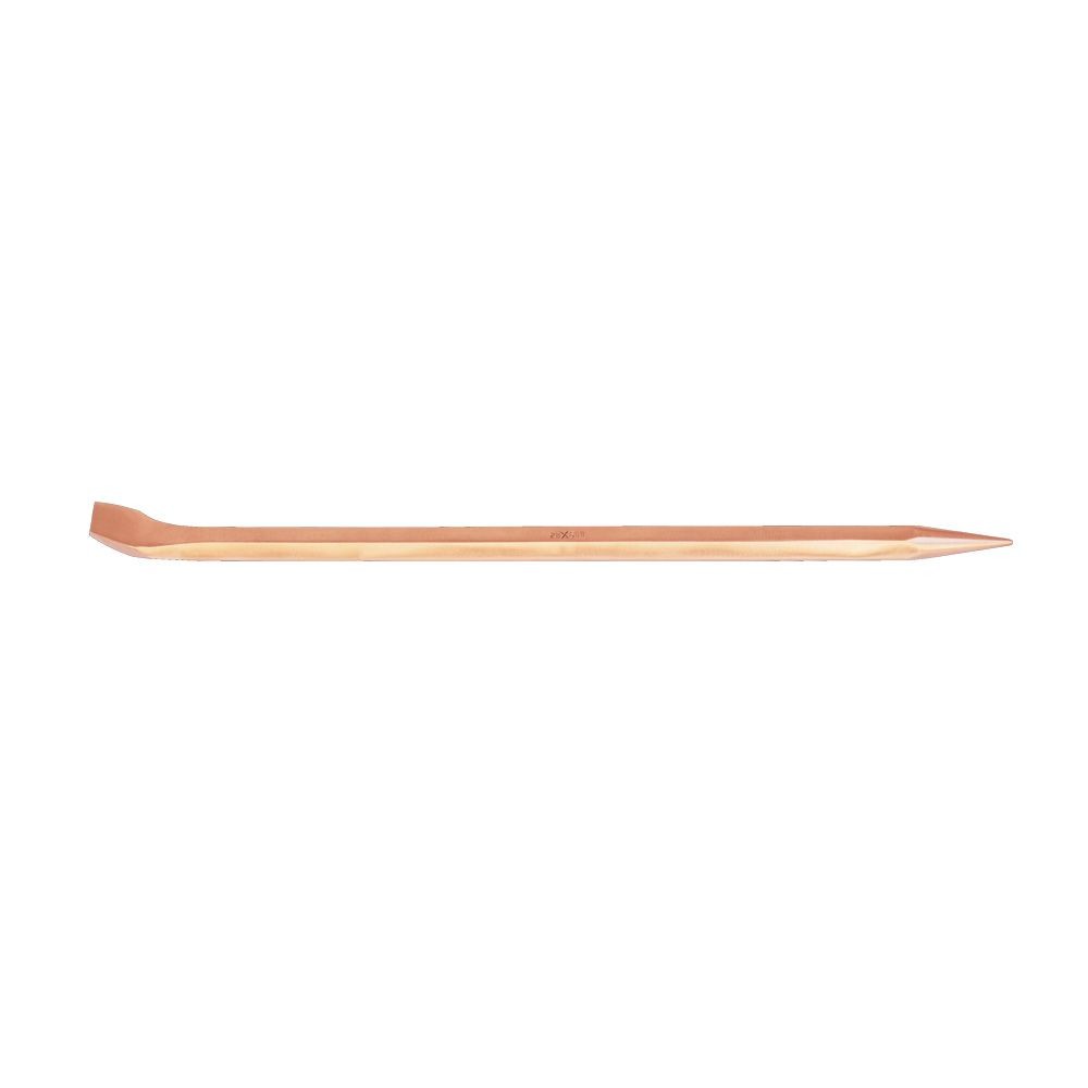 Non Sparking Pinch Bar Hex 60" x 1" 1500 mm x 25 mm Be-Cu