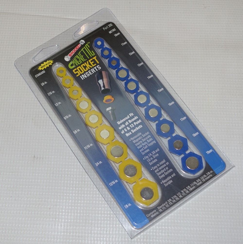 OTC | 19 PC COMBO MAGNETIC SOCKET INSERT YEL/BLU Organic Tool